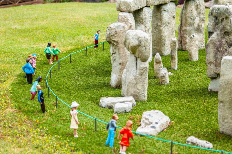 Mini Stonehenge stock photo. Image of plain, national - 16490292