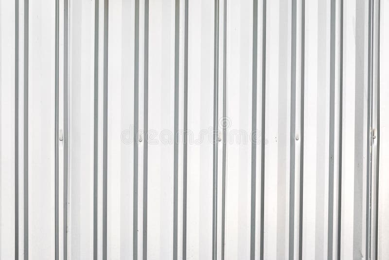Closeup To Vertical Silver Metal Sheet Wall Stock Image - Image of ...