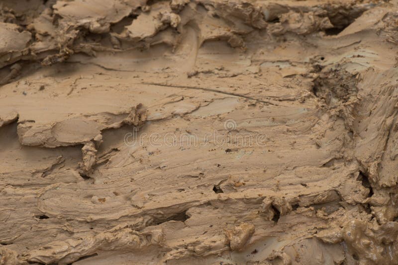 Wet clay stock image. Image of nature, natural, geology - 130044949