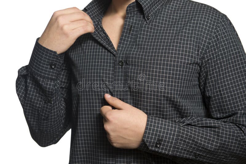 Closeup of Torso of Confident Unknown Business Man Stock Image - Image ...