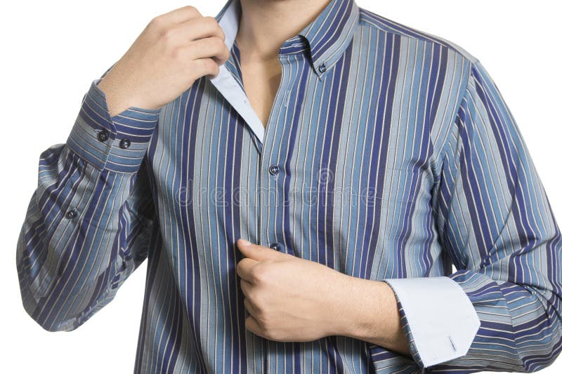 Closeup of Torso of Confident Unknown Business Man Stock Image - Image ...