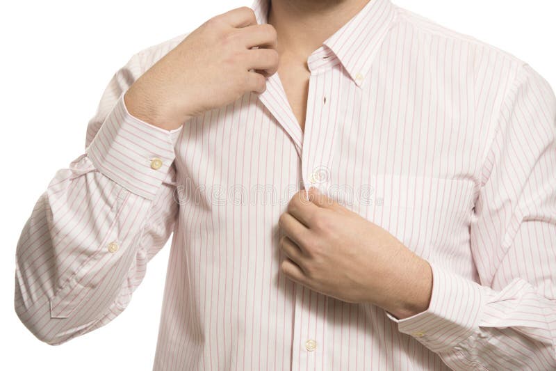 Closeup of Torso of Confident Unknown Business Man Stock Image - Image ...