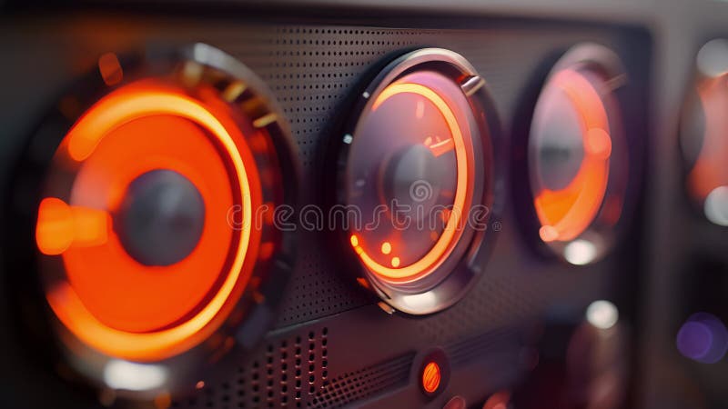 A Closeup of the Tower Fans LED Display Showing the Current Temperature ...