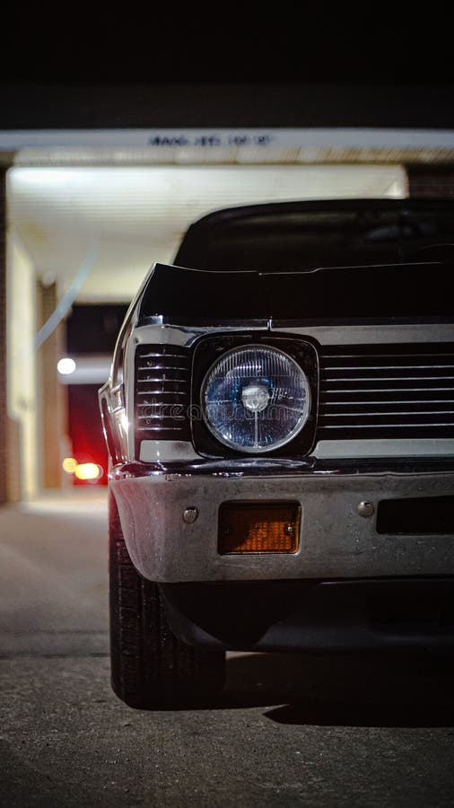 Front Car Light and Direction Indicator Editorial Stock Photo - Image ...