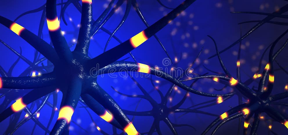 Brain Impulse Neuron Stock Illustrations – 7,667 Brain Impulse Neuron ...