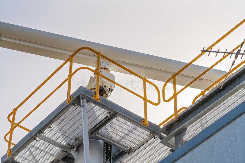 Closeup of Underside of a Radar Direction Finding Transmitter Stock ...