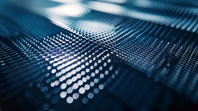 A Closeup of a Unique Lightweight Solar Panel Design that Can Be Easily ...