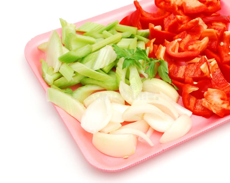 Closeup vegetable plate stock image. Image of foodstuff - 12842673