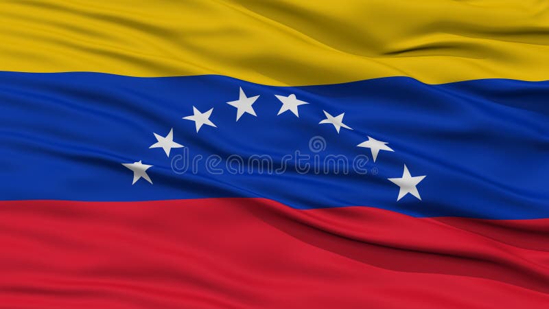 Closeup Venezuela Flag stock photo. Image of pattern - 91178546