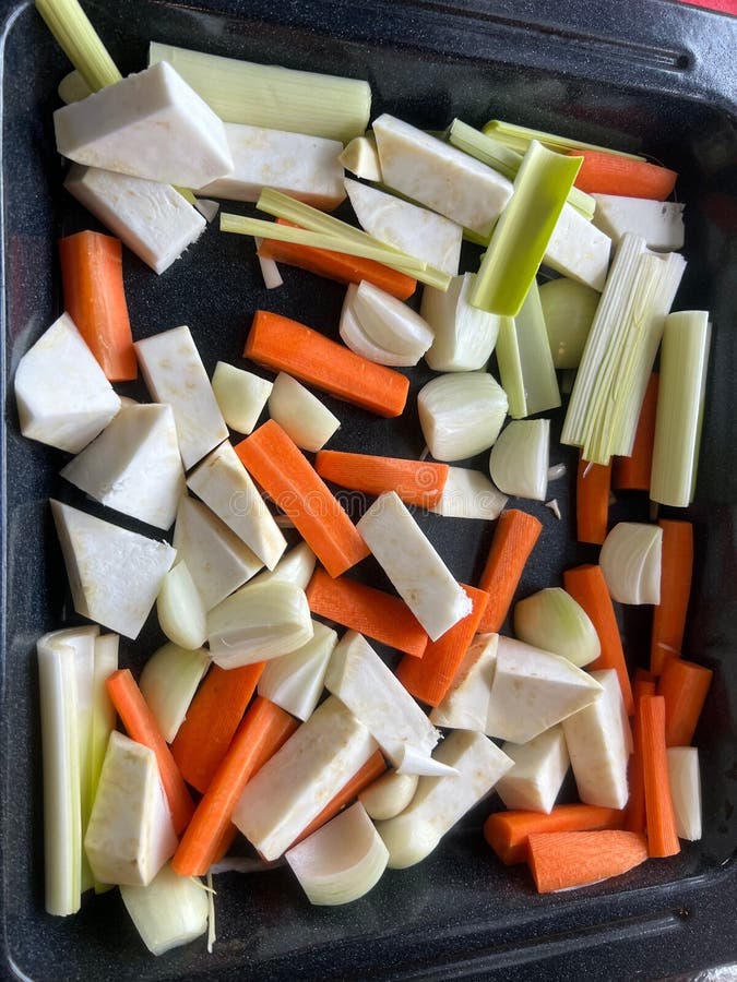 Tray Vegetables Including Carrots Onions Stock Photos - Free & Royalty ...