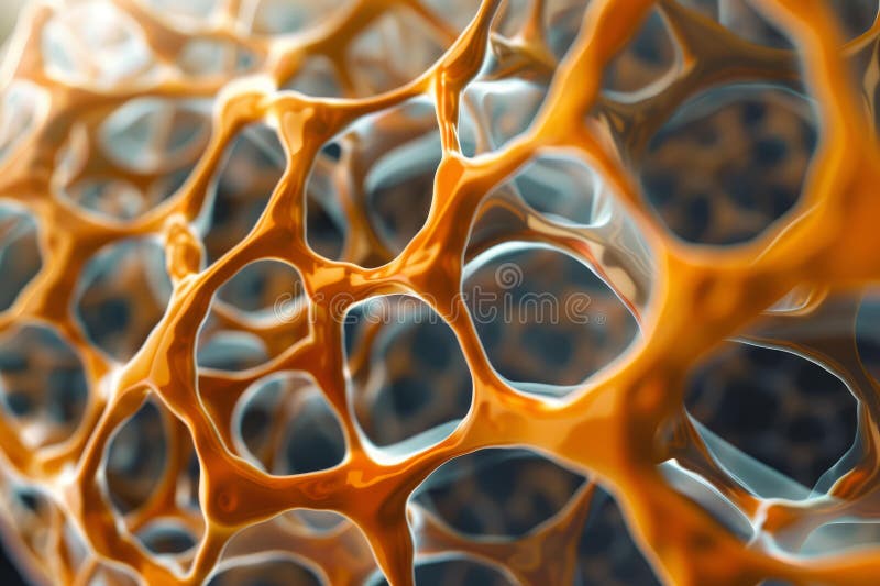 Closeup View of Abstract Organic Mesh Structure Stock Illustration ... Closeup View of Abstract Organic Mesh Structure Stock Illustration ...
