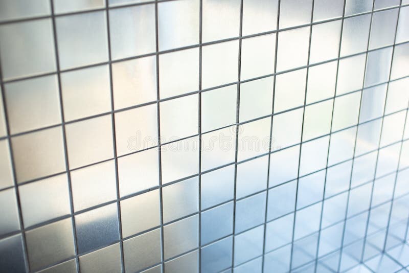 Silver tiles background stock photo. Image of emboss - 238156716