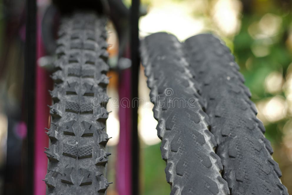 Closeup View of Bicycle Wheel. Stock Photo - Image of bike, transport ...