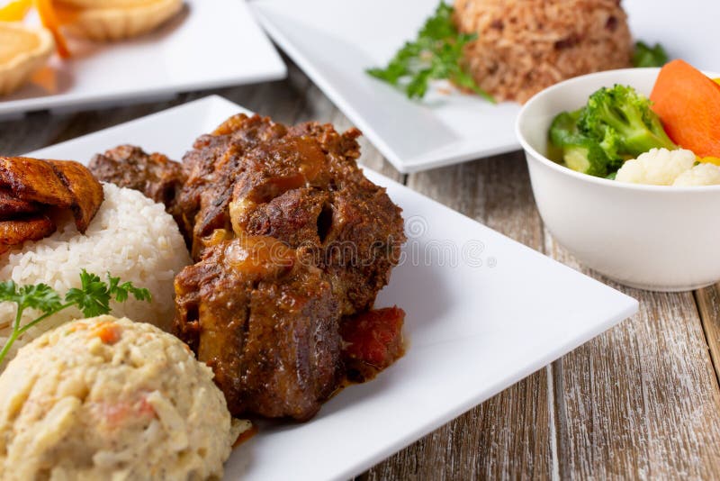 Oxtail plate stock image. Image of retail, home, kitchen - 244936623