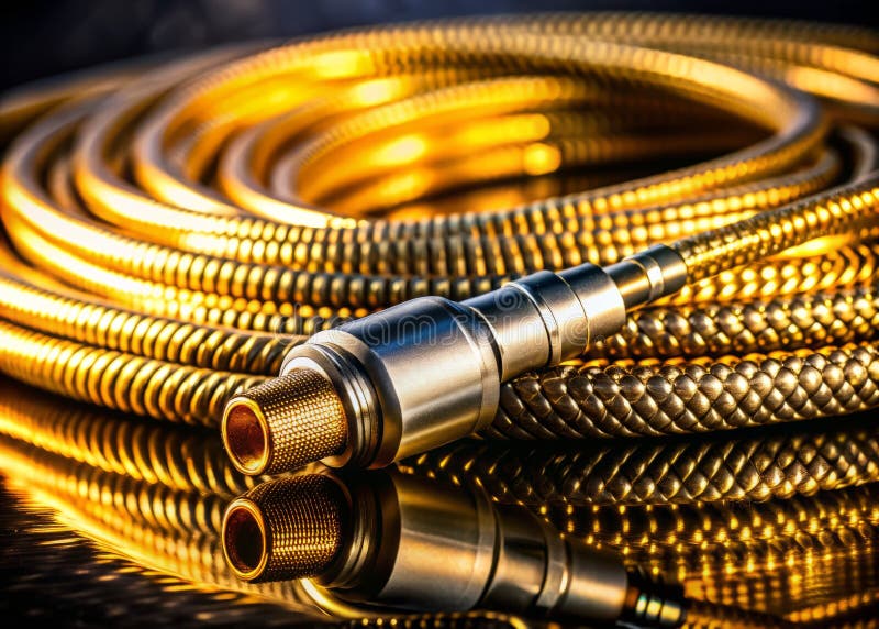 Closeup View of a Cable Jack Extension Socket Detailed Macro ...