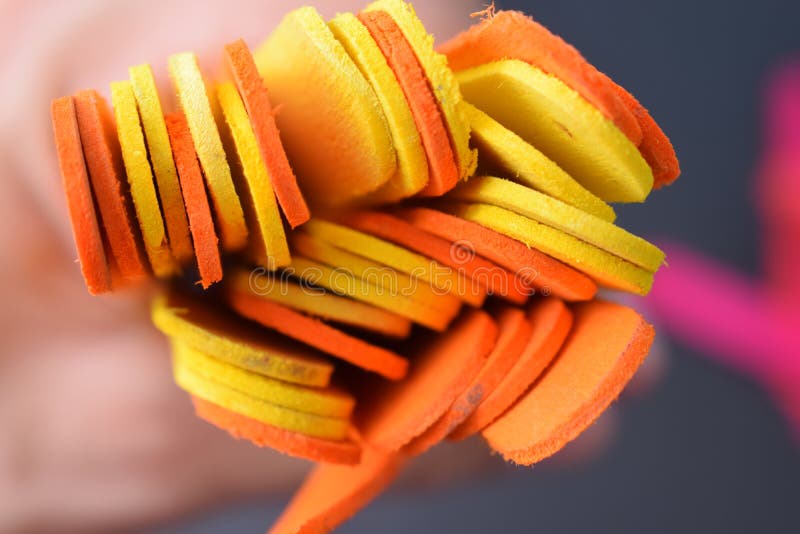 Closeup View of Colourful Ice Cream Sticks Making Background Stock ...