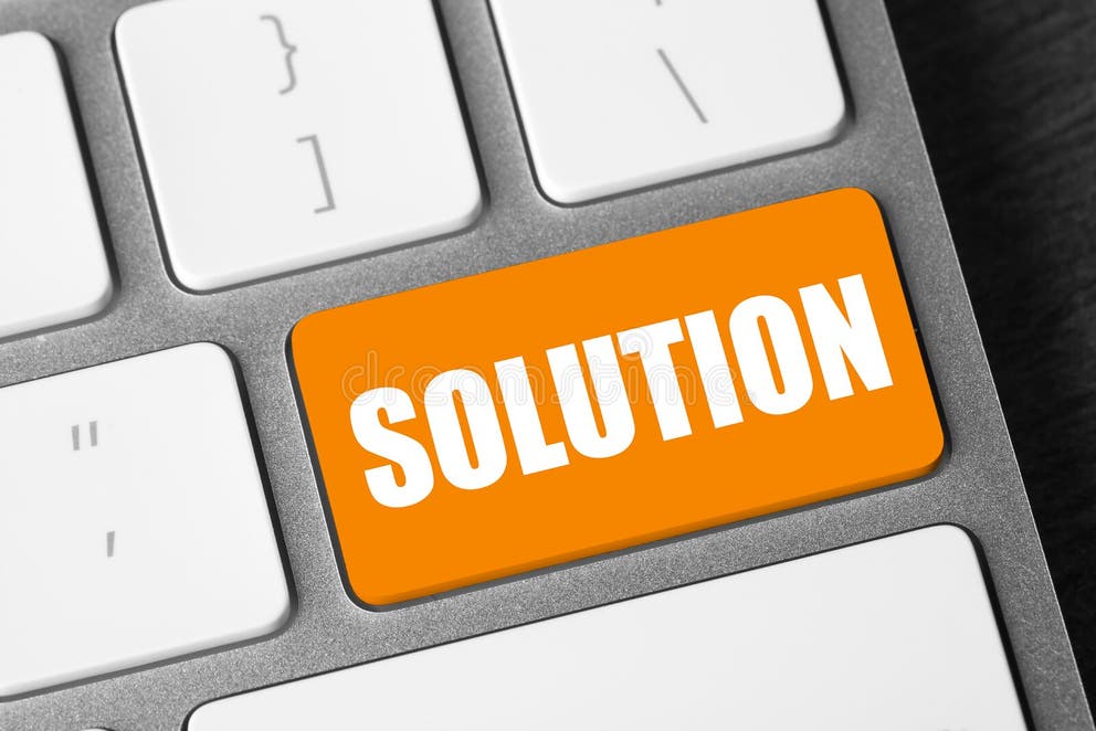 Closeup View of Computer Keyboard Stock Image - Image of button, office ...