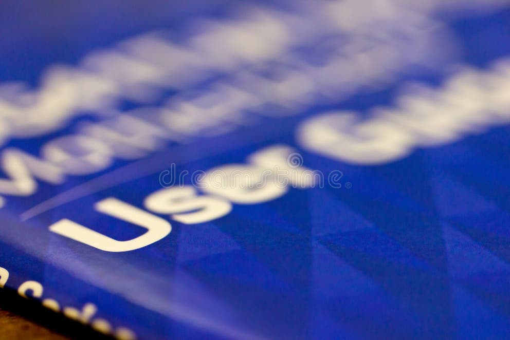 Closeup View of Cover of User Guide Book Stock Photo - Image of book ...