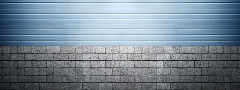 Closeup View of Gray Wall. Abstract Pattern of a Wall with Brick and ...