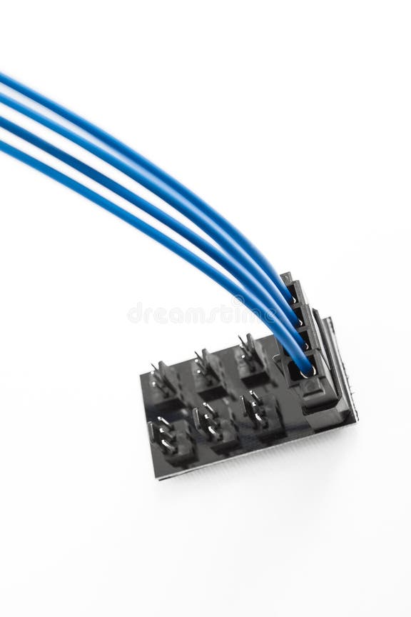 Closeup View of Inside Parts, Cables and Connectors of a Modern Modded ...