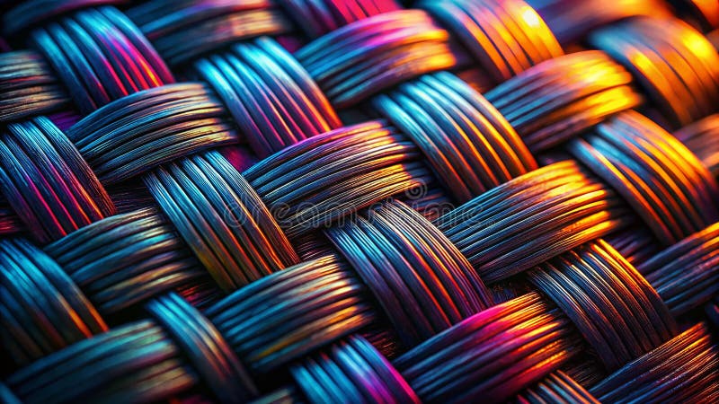 Closeup View of Intricate Black Threadwork a Detailed Examination of ...