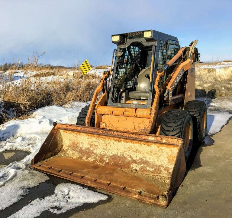 A Closeup View of a KAT Crawler Loader Stock Photo - Image of work ...