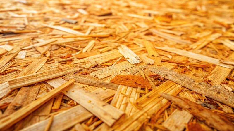 CloseUp View of Natural Oriented Strand Board OSB Wood Panel Texture ...