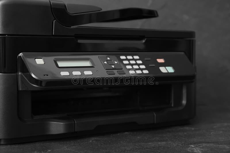 Closeup View New Modern Printer Control Panel Stock Photos - Free ...