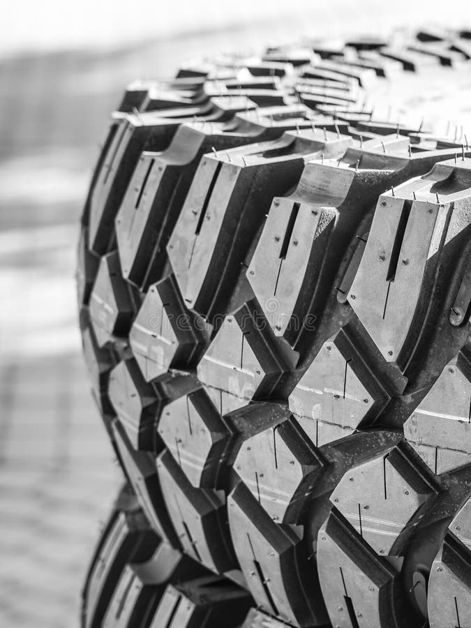 Mud Tire Tread Pattern