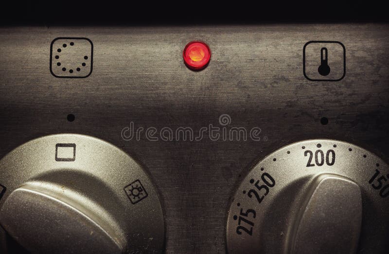 Oven Control Buttons stock image. Image of lamp, device - 105245755