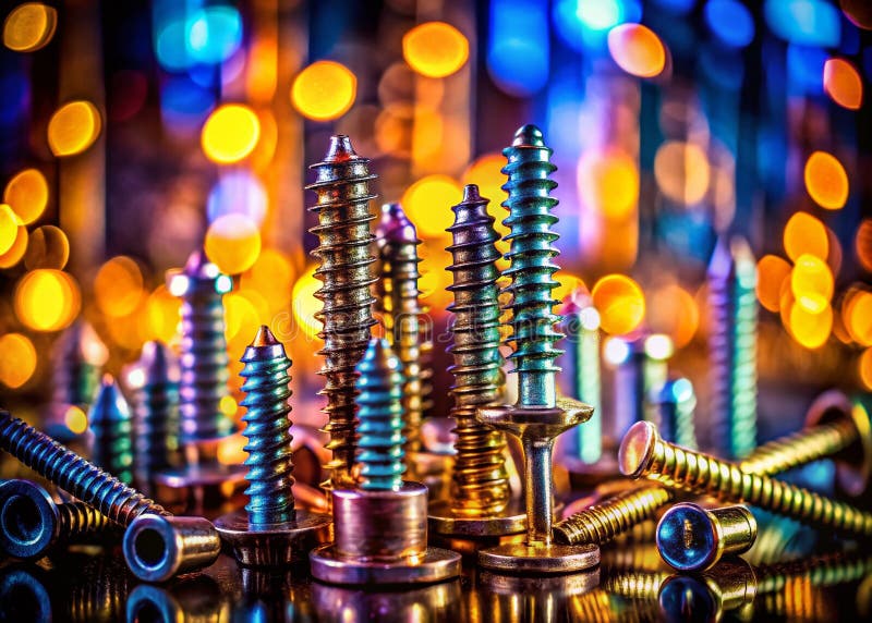 Closeup View of Precise Metalwork in a Residential Construction Project ...