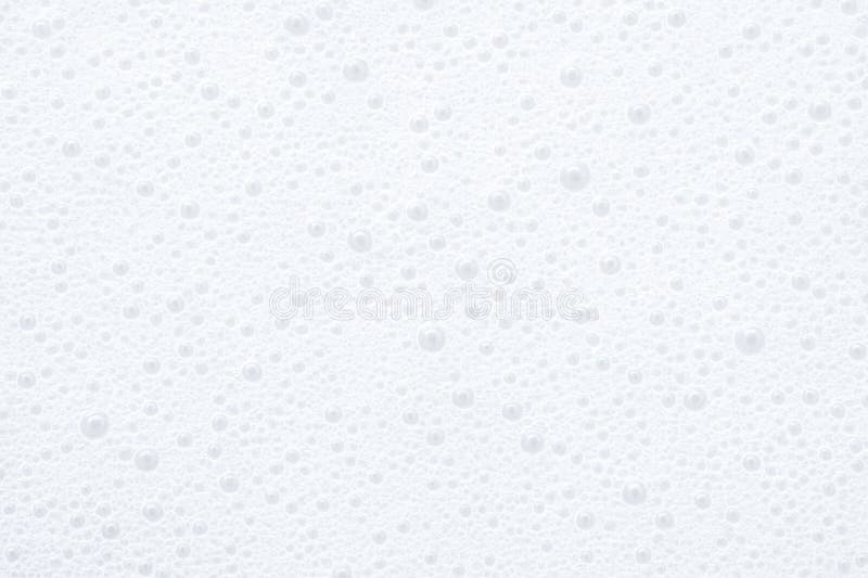 Closeup View of Rich Lather Surface Covered in Shimmering Spherical ...
