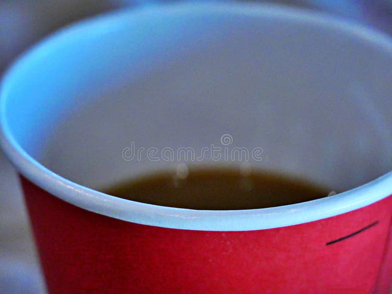 Rim of a cup of coffee stock image. Image of latte, meal - 351420097