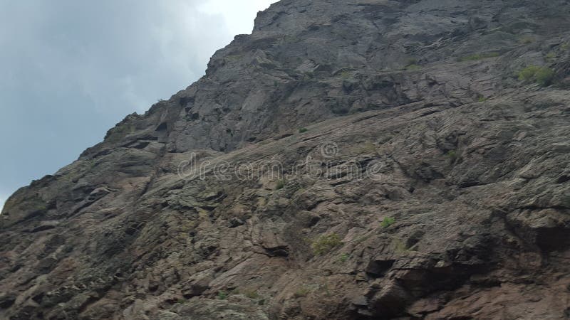 Closeup of a Rocky Mountain Stock Image - Image of rocky, closeup ...