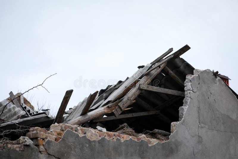View Ruined House Strong Earthquake Stock Photos - Free & Royalty-Free ...