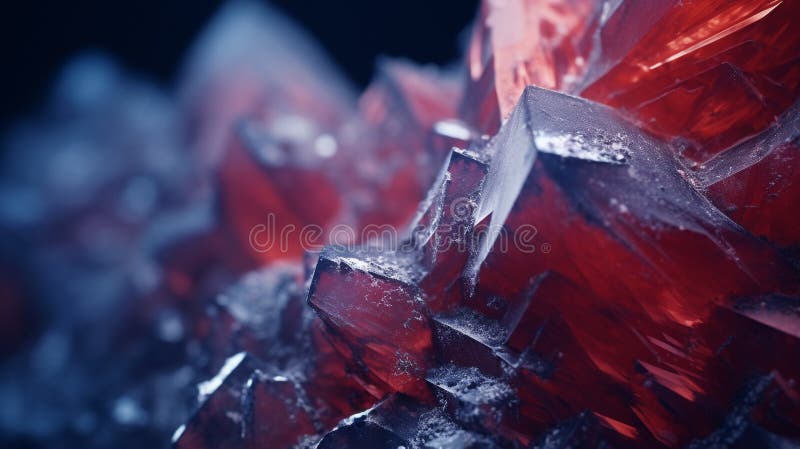Salt Red Crystals Formation Stock Illustrations – 18 Salt Red Crystals ...
