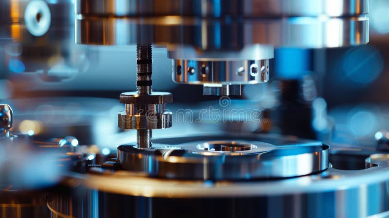 A Closeup View of a Shape Memory Alloy Actuator Depicting Its Powerful ...