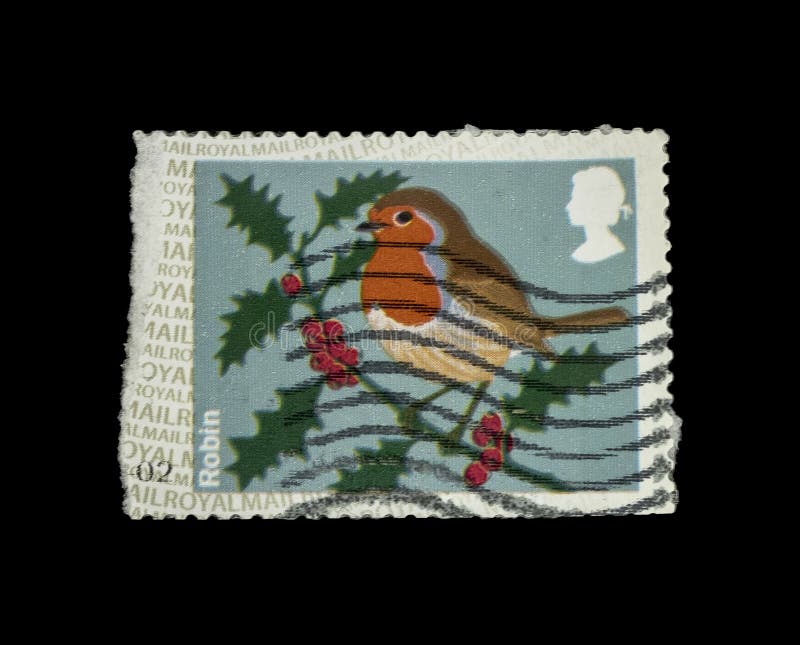 Colourful British Postage Stamps Editorial Stock Image - Image of ...