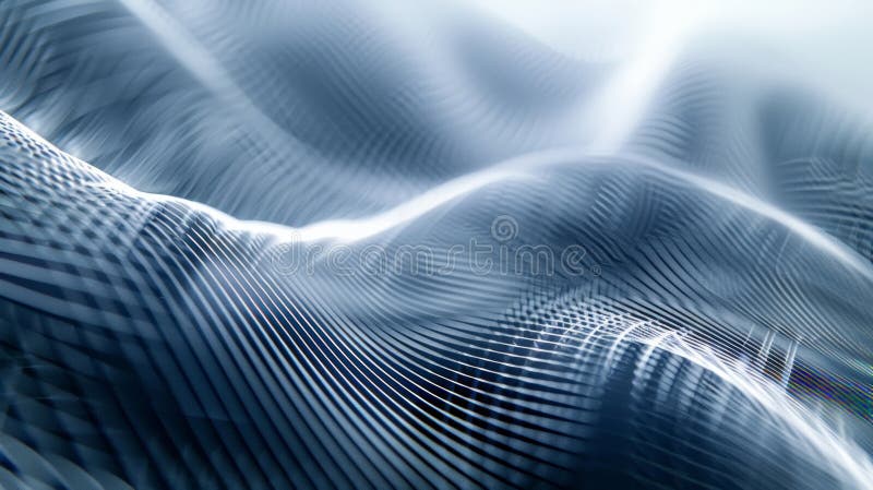 A Closeup View of a Smooth Glossy Screen Showing Intricate Patterns of ...