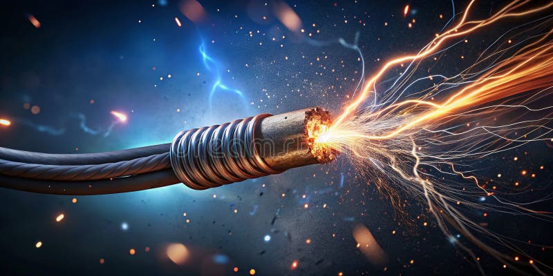 Critical Electrical Cable Fault Stock Illustrations – 10 Critical ...
