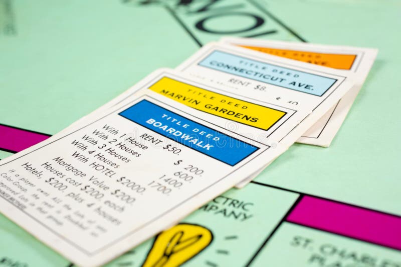 Property cards editorial stock photo. Image of store - 183453313