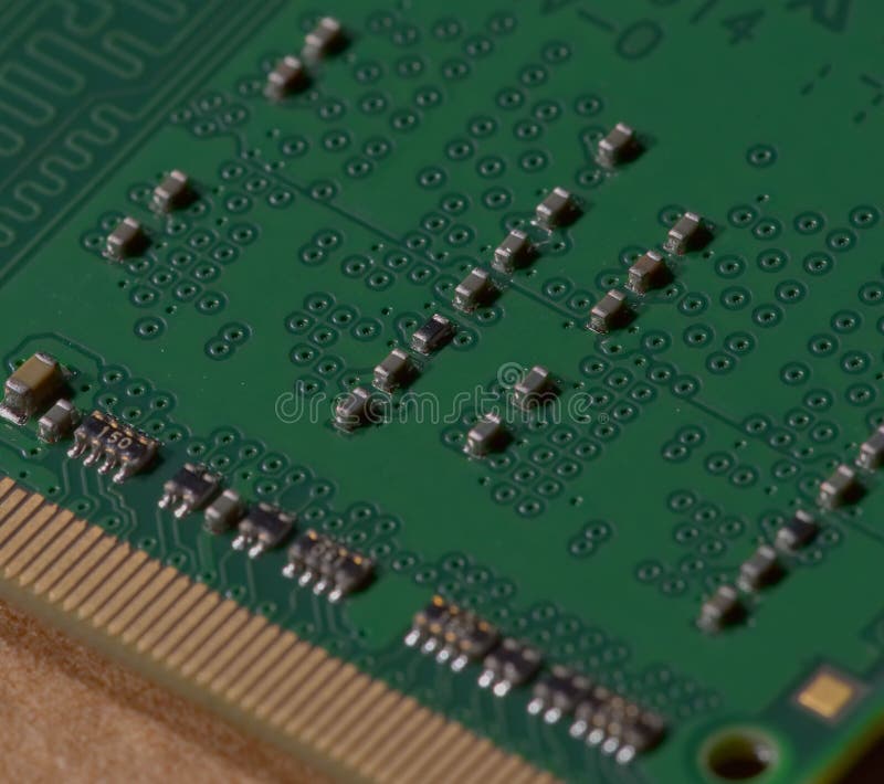 Closeup View of a Writable Volatile Random-access Memory Stock Image ... Closeup View of a Writable Volatile Random-access Memory Stock Image ...