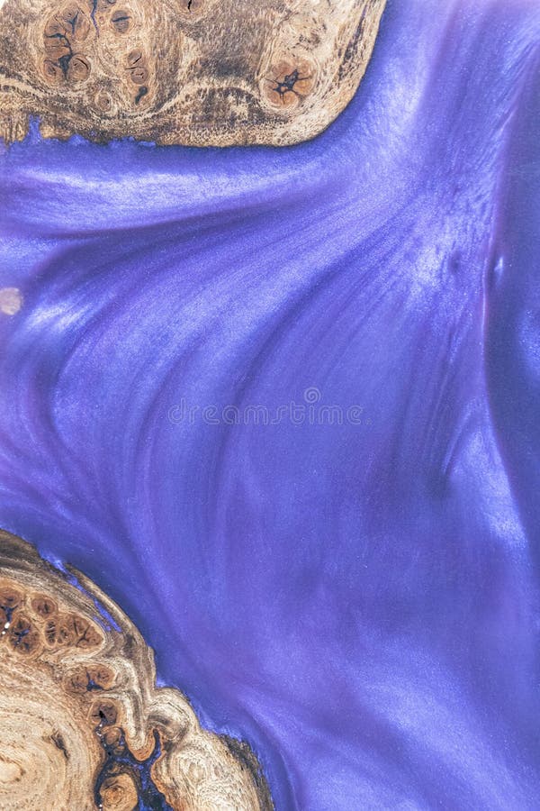 Closeup of Violet Epoxy Reiain Background Stock Photo - Image of color ...