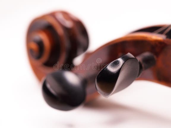 Peg on a violin stock photo. Image of musical, instrument - 356517748
