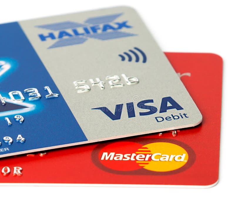 VISA And Mastercard Credit Card Editorial Stock Image - Image of visa ...