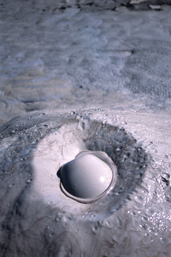 Volcano bubble stock image. Image of muddy, environment - 3298801
