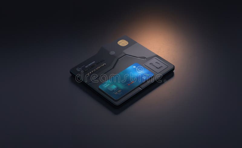 CloseUp of a Wallet with Payment Cards.Generated Image Stock Image ...