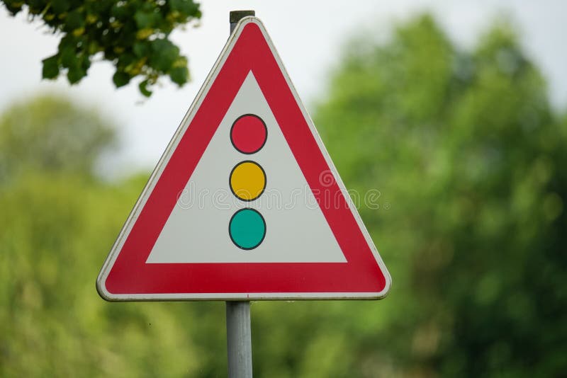 Closeup of a Triangle Yellow Sign Written "vorsicht Piranhas" Caution ...