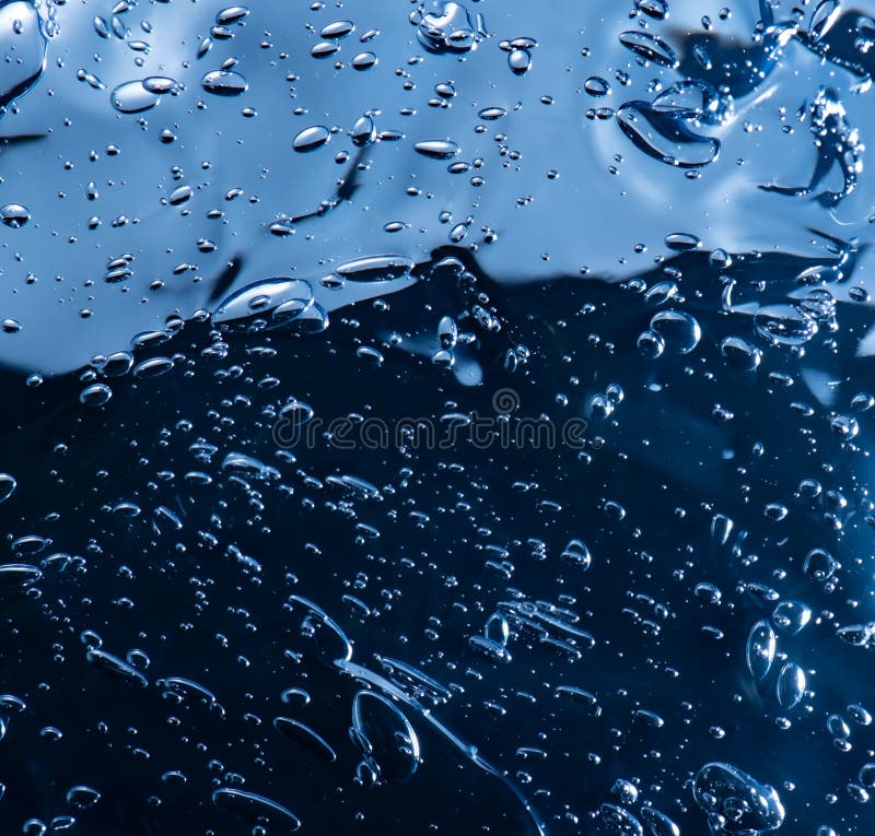 Closeup of Water and Bubbles Stock Photo - Image of lake, issue: 158243442