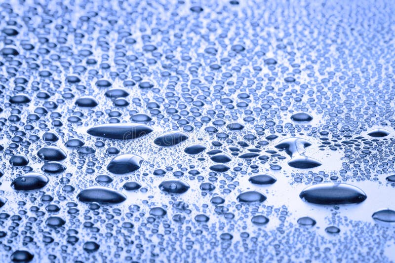 Closeup of Water Drops Freshness Fresh Drips Condensation Light Stock ...